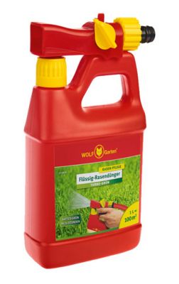 Wolf Garten Flüssig Rasen Dünger Turbo Grün LT 100 B bei edingershops.de