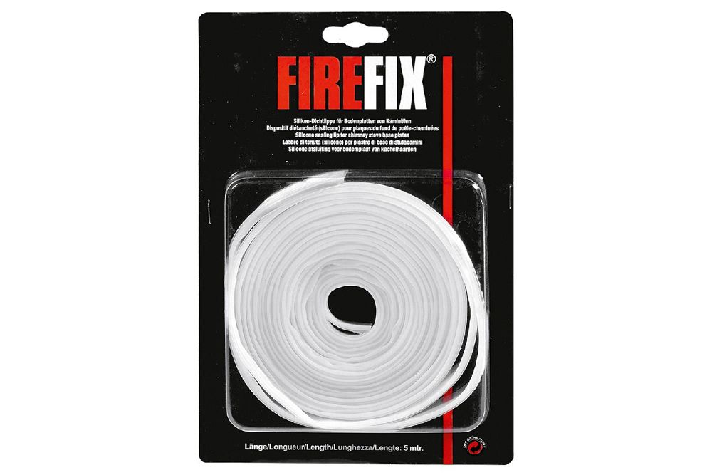 Firefix® Schmutzlippe Dichtlippe für Funkenschutzplatte Silikon 5m bei edingershops.de