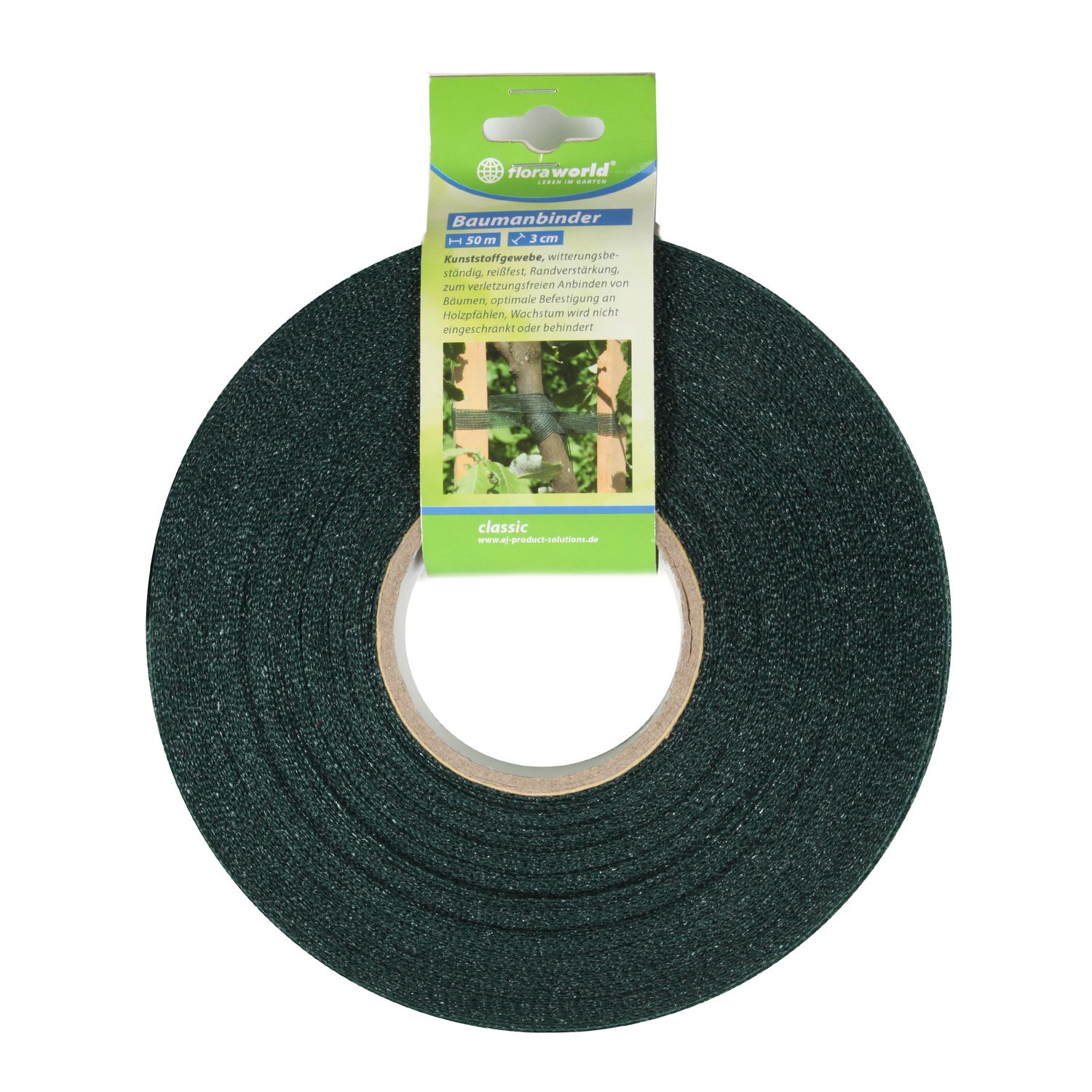 floraworld® Baumanbinder Classic Kunststoff grün 50m bei edingershops.de